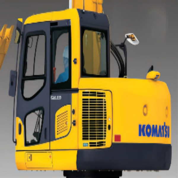 22B-54-28341 KOMATSU Excavator Cab Tempered Glass Left Door Rear ...