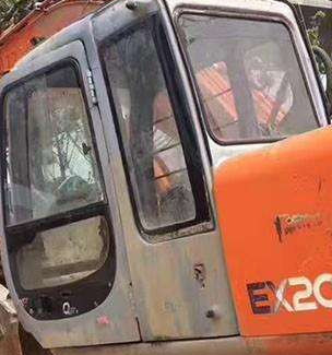 4457174 HITACHI Excavator Glass Cab Window Left Side Straight Position ...