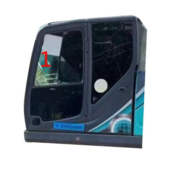 ECE KOBELCO Excavator Glass Left Slant Side Position NO.1 Windshield Window